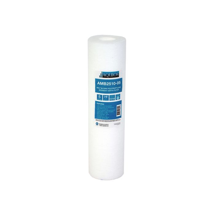Aquios® AMB2510-05 Sediment Depth Filter Cartridge, 10", 5 Micron